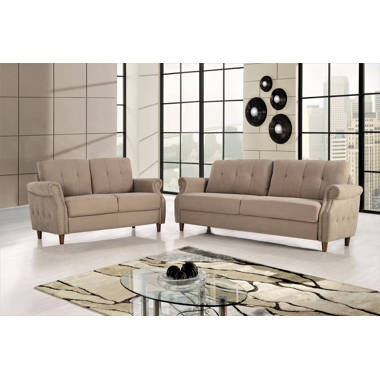 Zipcode Design Amia 2 Piece Living Room Set Reviews Wayfair